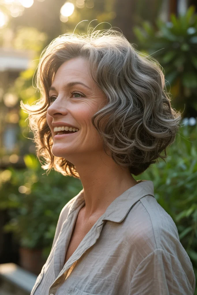 21 Grey Bob Hairstyles That Look Chic and Modern - Trendy Hair Looks
